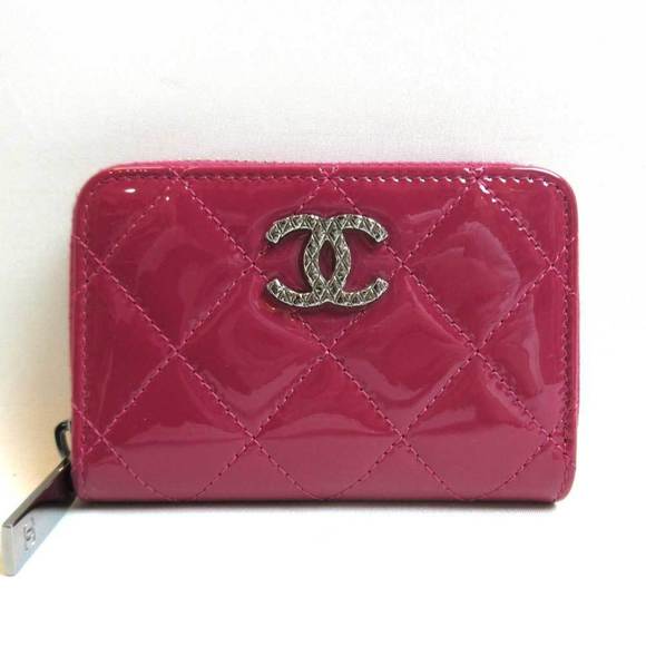 CHANEL | Accessories | Chanel Wallet Matelasse Brilliant Coin Case ...
